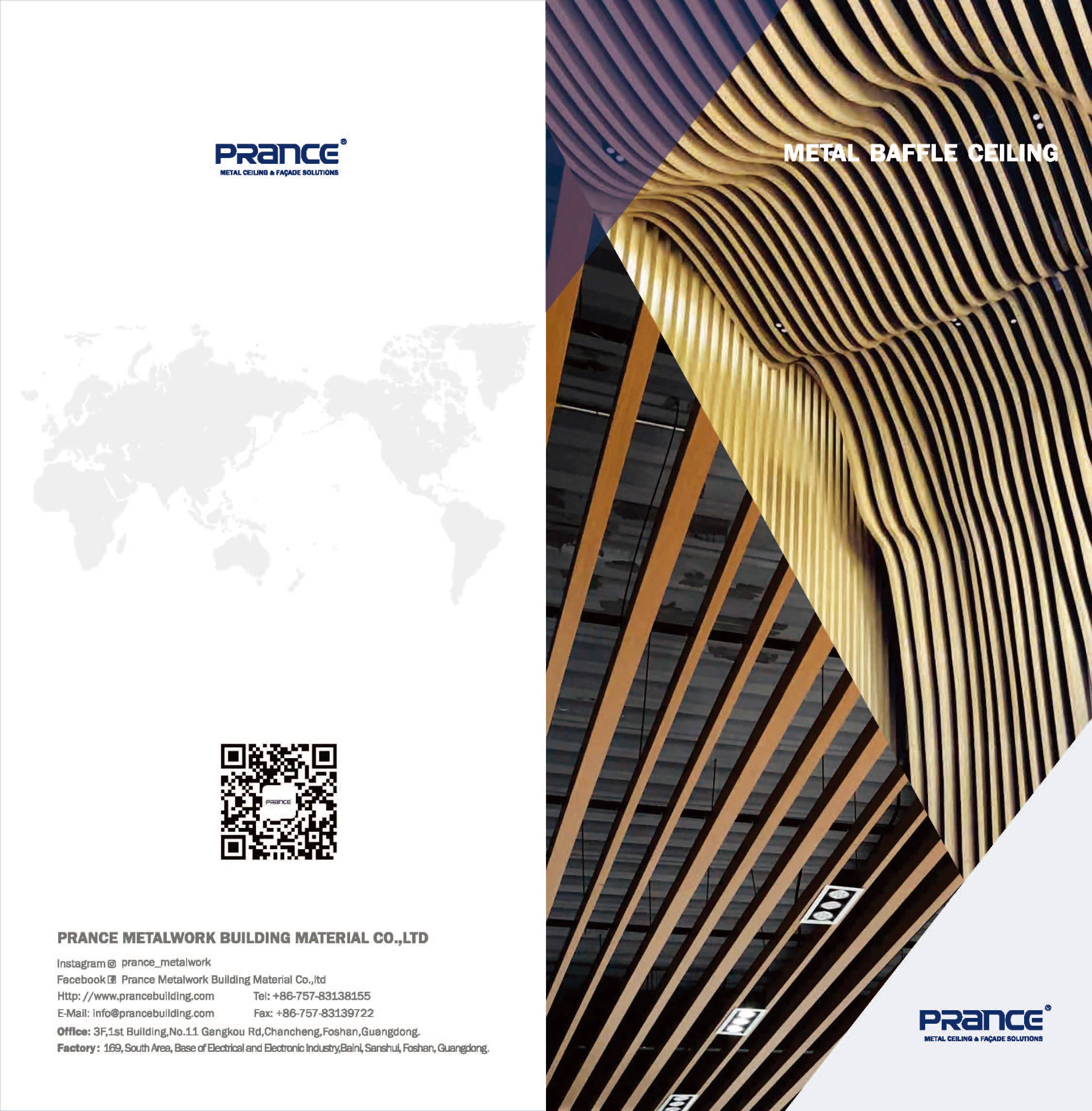 Brochures - PRANCE Metal Ceiling Supplier