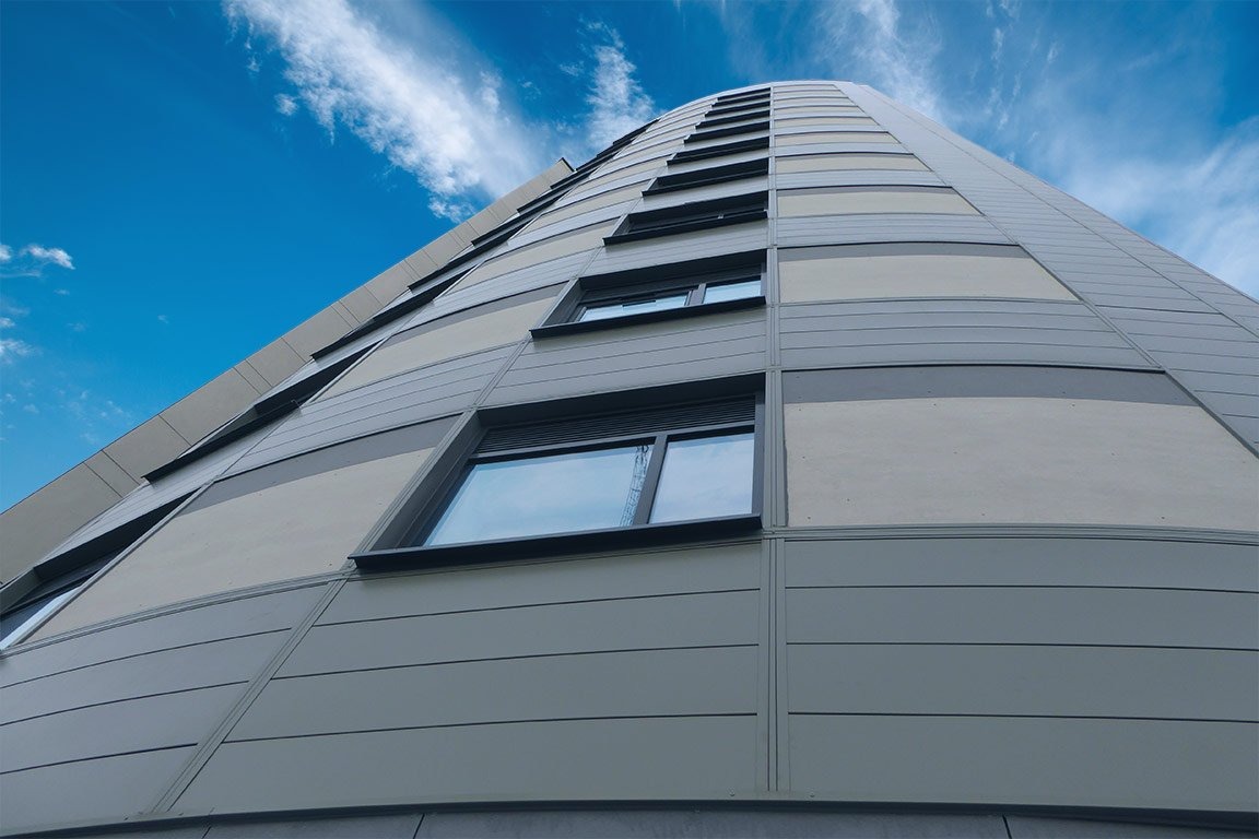 پنل آلومینیومی یکپارچه برای نمای بیرونی: طراحی، عملکرد و قابلیت ساخت