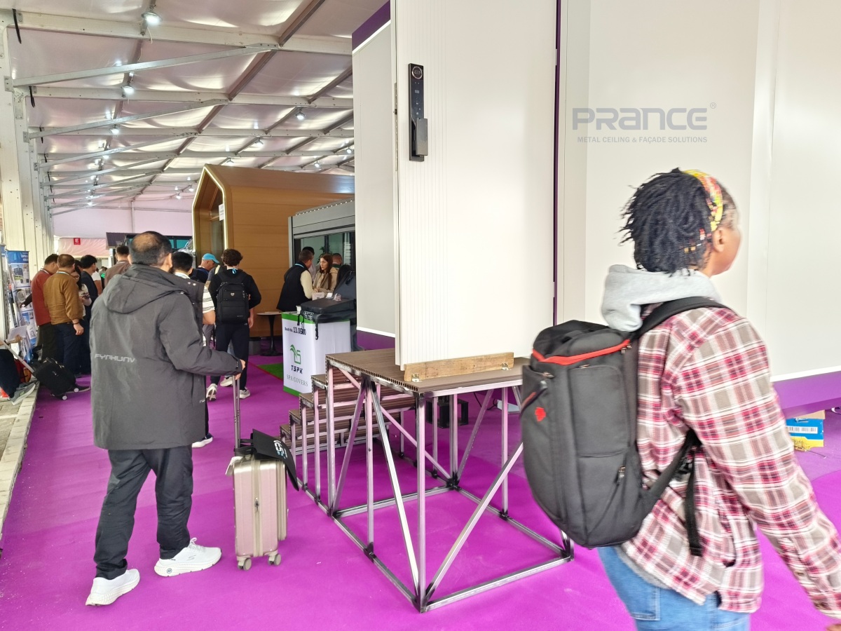 PRANCE's First Day at the 2025 Canton Fair: Discover Innovative Metal Ceiling, Facade, and ...