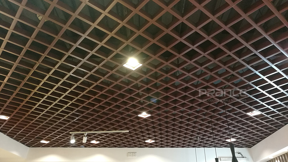 Design of Aluminum Grid Ceiling for Large Shopping Mall - PRANCE