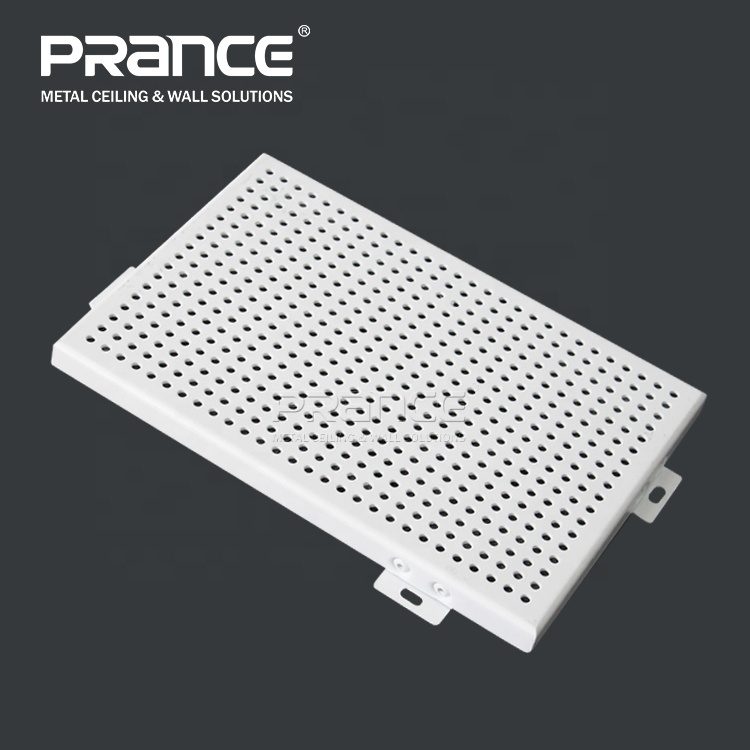 Metal Perforated Panel PRANCE Brand Curtain Walls PVDF COATING LAYER ...