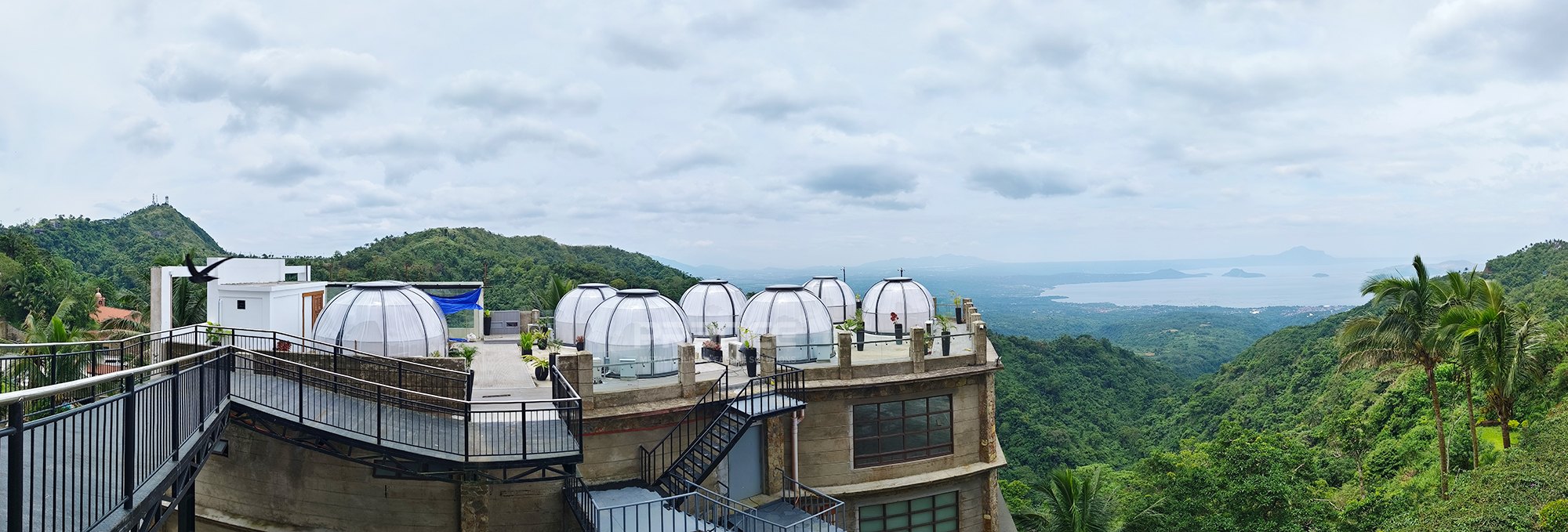 Philippines Alta D' Tagaytay Hotel Dome Sunroom Project | PRANCE