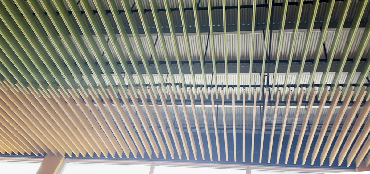 Malaysia Langkawi International Airport J Baffle Ceiling Project | PRANCE