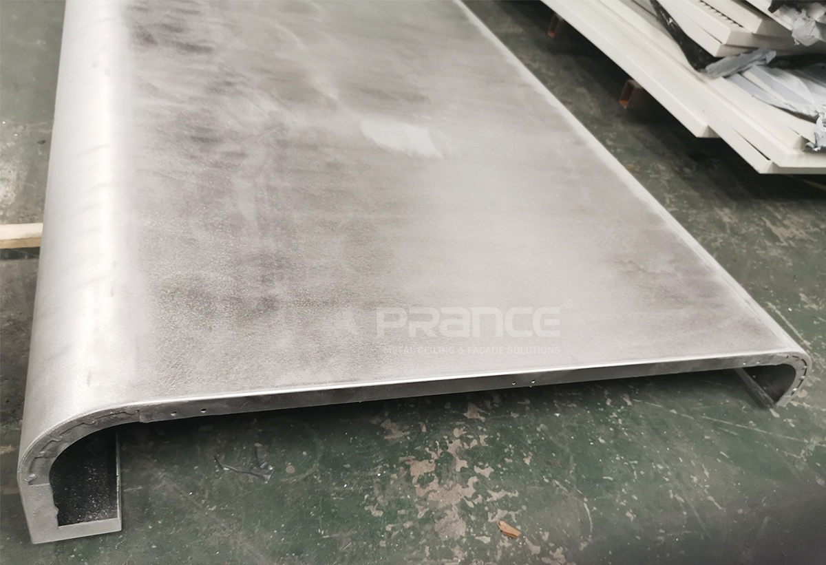 Malawi Petroda Area 4 Filling Station Aluminum Canopy and Column Cover ...