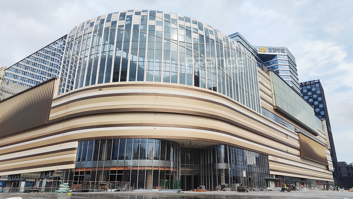 Foshan Shopping Mall Glass Curtain Wall Project | PRANCE
