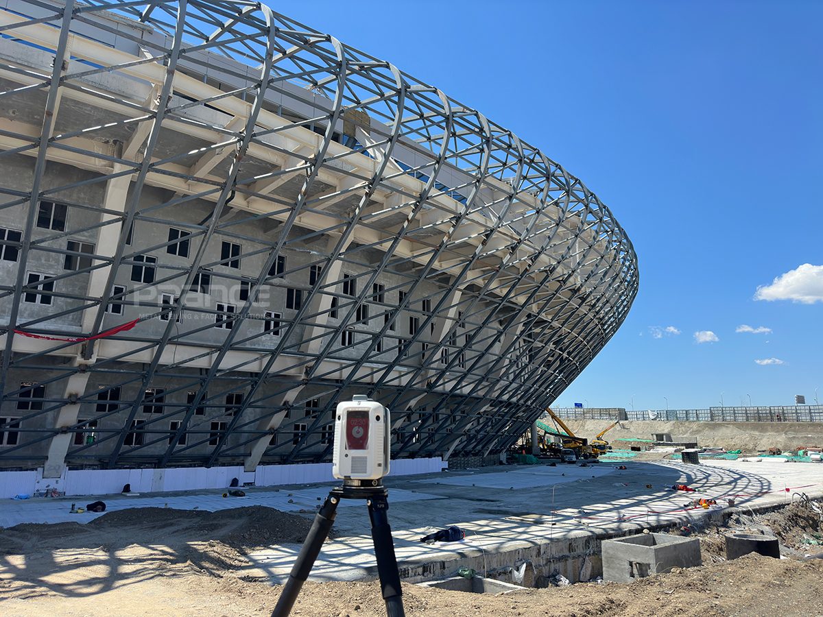 پروژه دیوارپوش آلومینیومی بیرونی مرکز ورزشی دایره‌ای سین‌کیانگ | PRANCE