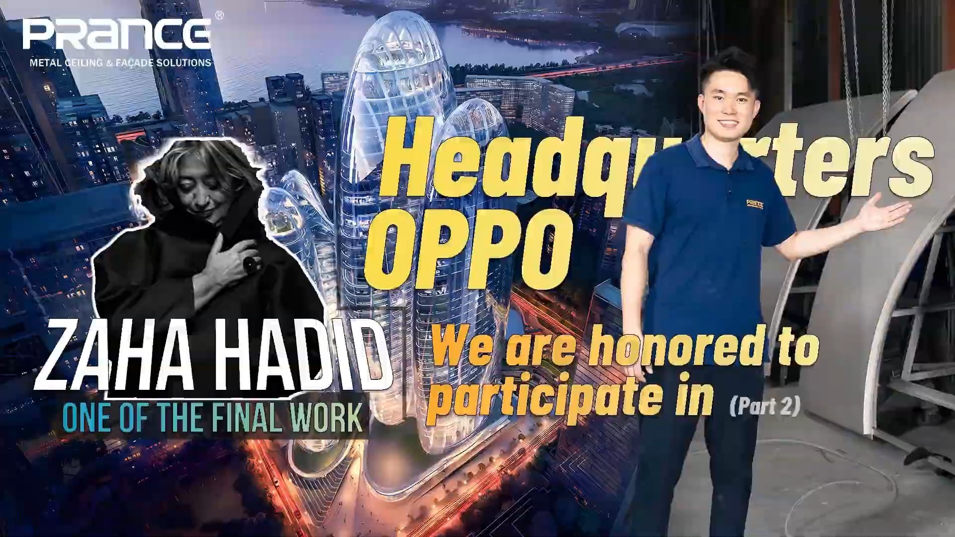 Siège social d'OPPO : le dernier chef-d'œuvre de Zaha Hadid, en ...