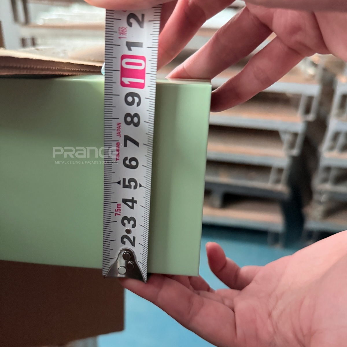 Projek Siling U-Baffle Aluminium Gim Moldova | PRANCE