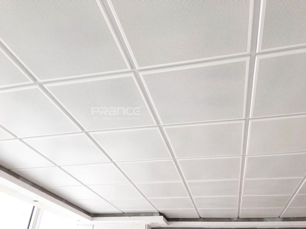 Libya Bank Hall Aluminum Clip-in Ceiling Project | PRANCE