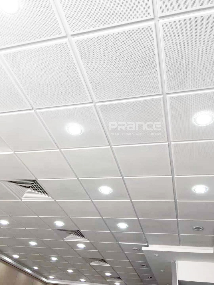 Libya Bank Hall Aluminum Clip-in Ceiling Project | PRANCE